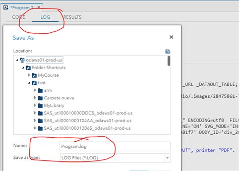 Solved Unable To Save Libname Sas Support Communities