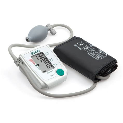 Апарат за измерване на кръвно налягане Sendo Economy Маншет 22 32 см Полуавтоматичен Бял