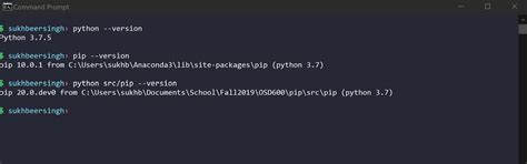 Pip Version Prints Lowercased Path On Windows · Issue 6894 · Pypa
