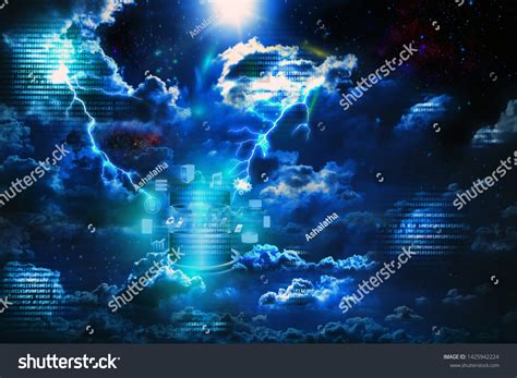 Cloud Computing Business Transition Cloud Based Stock Illustration 1425942224 Shutterstock