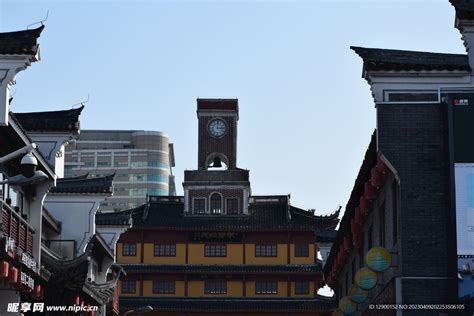 宁波鼓楼 钟楼摄影图 国内旅游 旅游摄影 摄影图库 昵图网