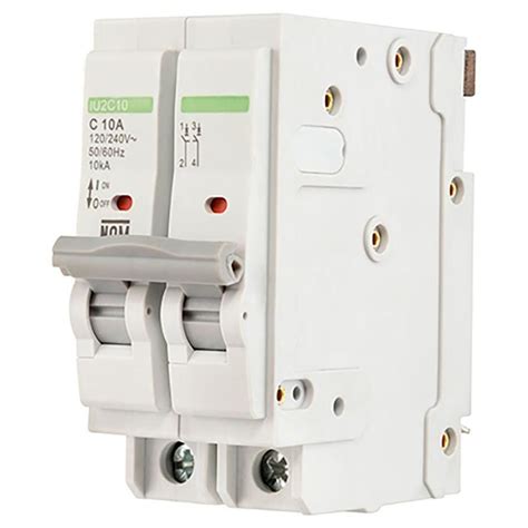 Interruptor Termomagnético 2 Polos 10 A