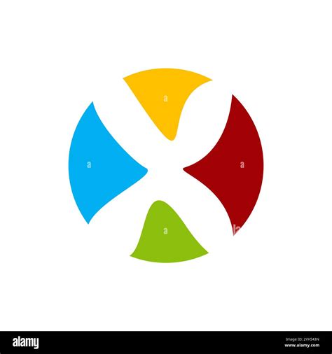 Initial Letter X Logo Design Stock Vector Image Art Alamy