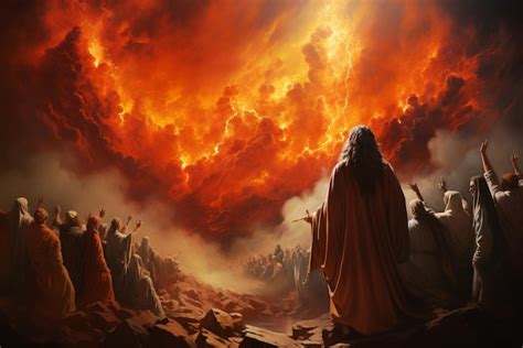 Premium Photo Revelation Of Jesus Christ New Testament Religion Of Christianity Heaven And