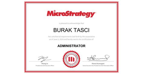 Burak TaŞÇi On Linkedin Administrator • Burak Tasci • Microstrategy