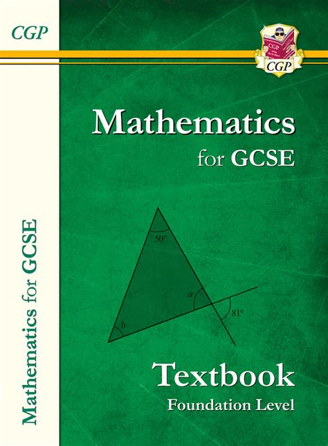 Maths For Gcse Textbook Foundation Includes Answers Cgp Books