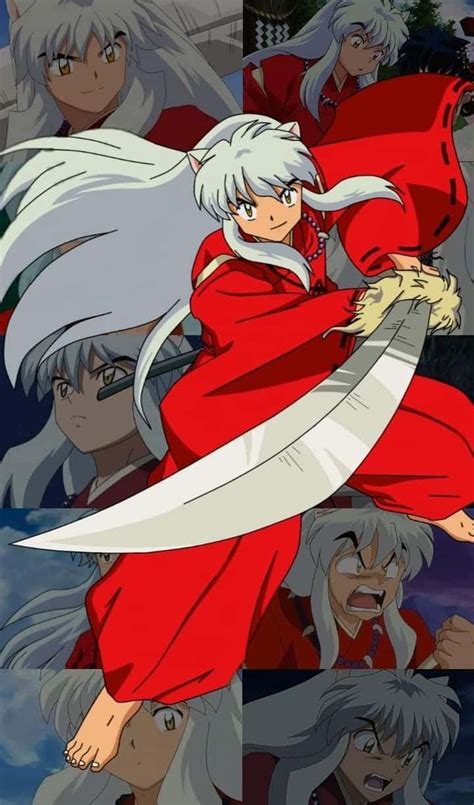 Download Inuyasha And Rin In A Serene Moment Wallpaper