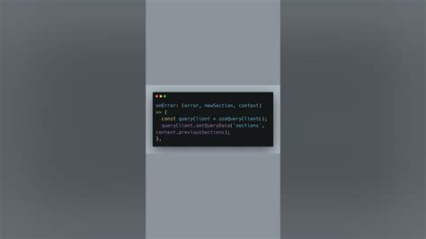 Boost React App Ux With Optimistic Updates Reactquery Youtube