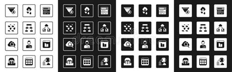 Set Search Engine Hierarchy Organogram Chart Data Stream Filter