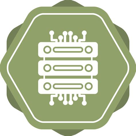 Server Vector Icon Vector Art At Vecteezy