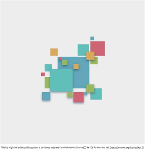 Free Vector Abstract Square Background