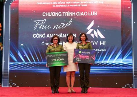 Giao Lưu Phụ Nữ Cand Và Concert Em Xinh Say Hi Báo Công An Nhân Dân