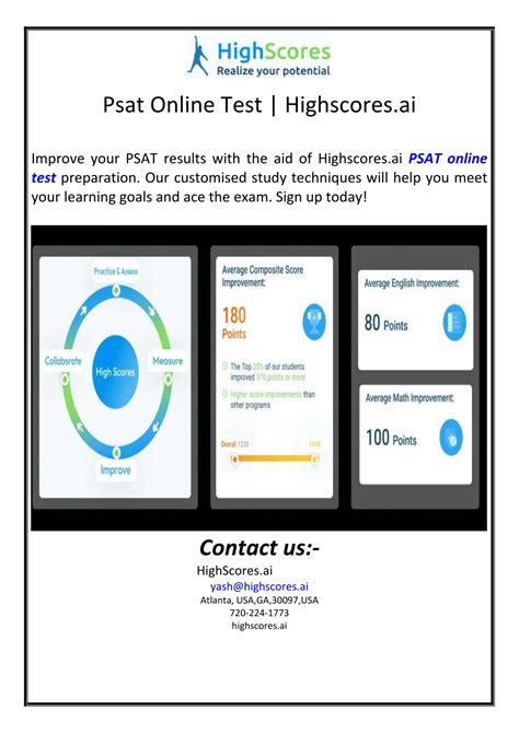 Ppt Psat Online Test Highscores Ai Powerpoint Presentation Free Download Id 14119200