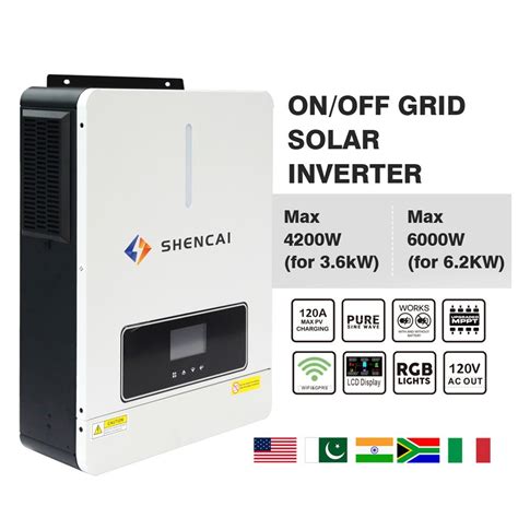 China Customized Single Phase On Off Solar Inverter Kw Manufacturers Suppliers Factory