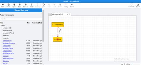 Concore Editor — Control Core 01 Documentation