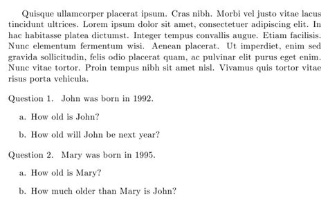 Paragraph Within Enumerate Environment TeX LaTeX Stack Exchange