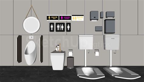 6750 Free Sketchup Toilet Bowl Models Download