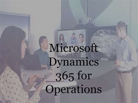 Dynamics 365 Finance Andoperations Pptx