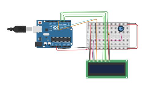 Circuit Design Display Tinkercad