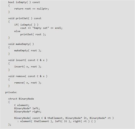 Solved Exercise Implement The Set ADT In A File Set H As Chegg Com