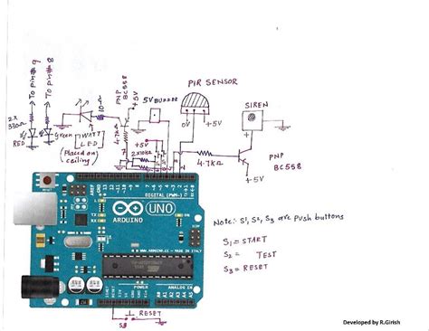 Make This Home Security Project Using Arduino Tested And Working Homemade Circuit Projects