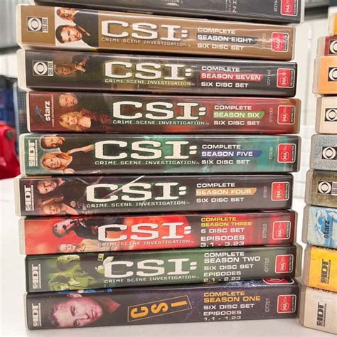 Huge Dvd Collection Of Csi