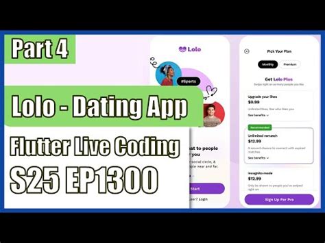 Flutter Flutter Live Coding EP1300 Lolo App Part 4 YouTube