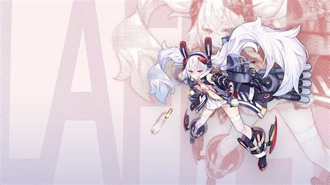 Hd Wallpaper Azur Lane Laffey Azur Lane Anime Girls Weapon White Stockings Wallpaper Flare