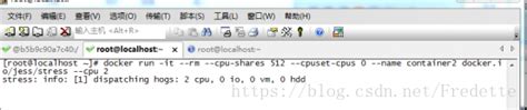 docker cpu资源 修改xx1容器的cpu shares为512 然后用docker stats进行验证 csdn博客