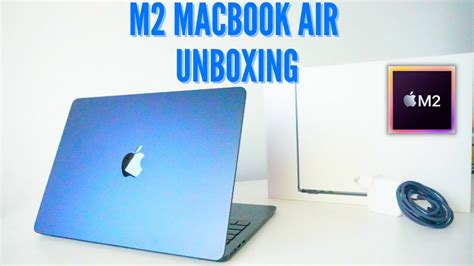 New M2 Macbook Air Midnight Unboxing And First Impressions Youtube