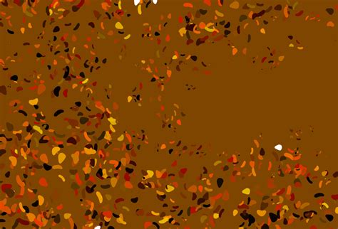 Light Orange Vector Background With Abstract Forms 13660797 Vector Art At Vecteezy