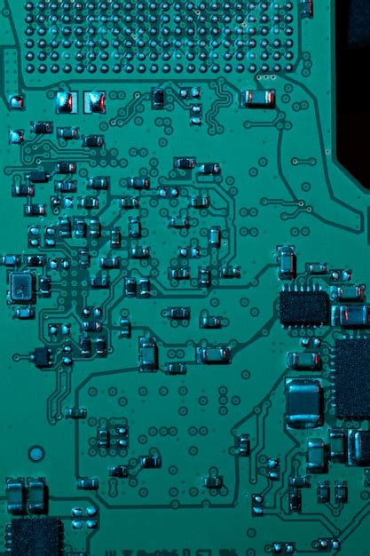 Premium Photo Hard Drive Components Above View
