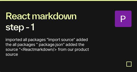 React Markdown Step 1 Codesandbox React Markdown Step 1 Codesandbox
