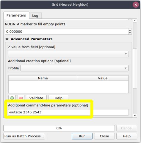 Raster Cell Size In Grid Nearest Neighbour In Qgis Geographic Information Systems Stack