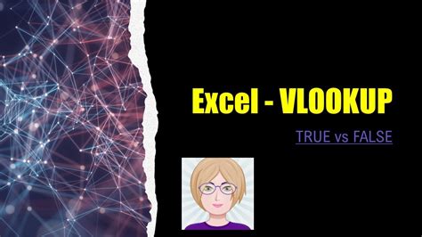 Vlookup True Or False Youtube