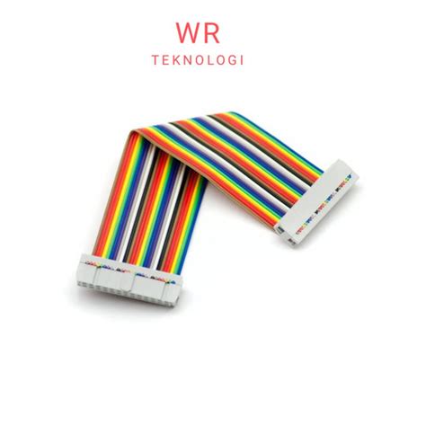 Jual Kabel GPIO Raspberry Pi 40 Pin Kota Tangerang WR Teknologi Tokopedia