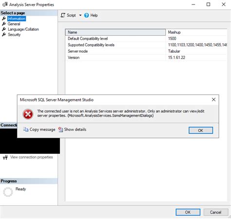 Pbi Embedded Capacity Ssms Error Microsoft Fabric Community
