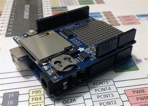 Datalogging Adafruit Rtc Sd Mauro Alfieri Wearable Domotica Robotica