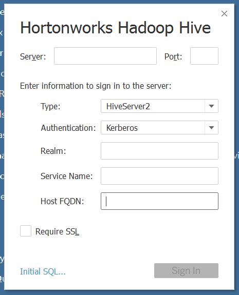 Solved Connecting Tableau To Hiveserver2 Using Kerberos Cloudera