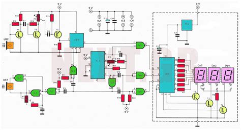 Ultrasonic Distance Finder Circuit Dijital Elektronik Arduino Devre Paylaşım Platformu