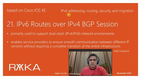 Ipv6 Addressing Routing Migration
