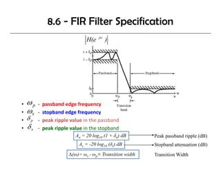 Dsp U Lec Fir Filter Design PDF
