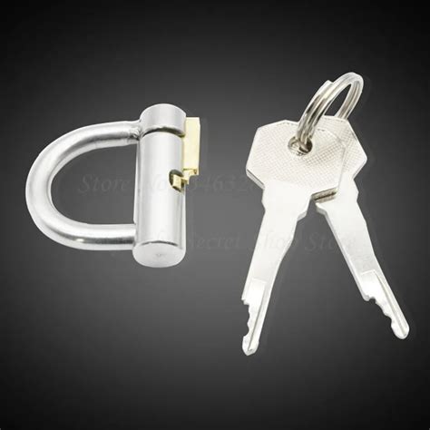 Titanium D Ring Pa Lock Glans Piercing Male Chastity Device Slave Penis Harness Restraint