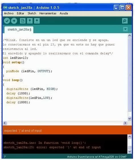 automatismos arduino primera práctica con arduino led