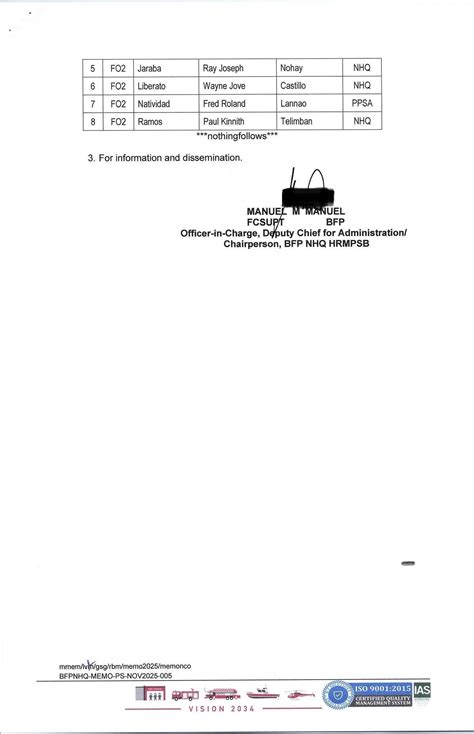 Promotion Section Bfp Nhq Promotion Section Bfp Nhq