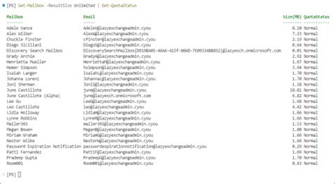 Using Get MailBox To View Mailbox Details In Exchange And Microsoft TheITBros