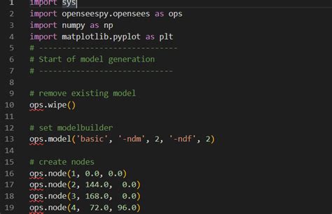 openseespy in windows · issue 2 · zhuminjie openseespy · github