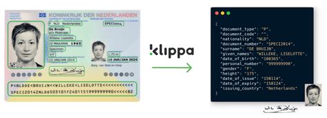 automatically extract signatures from documents klippa api
