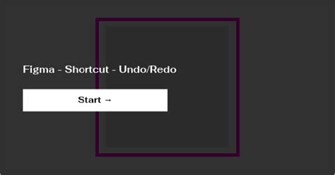 Figma Shortcut Undo Redo