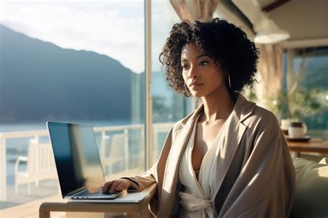 Premium Ai Image Digital Nomad